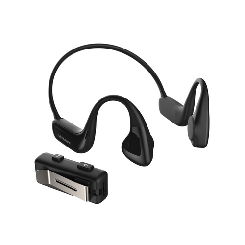 Bone Conduction Hearing Amplifier with Remote Mic