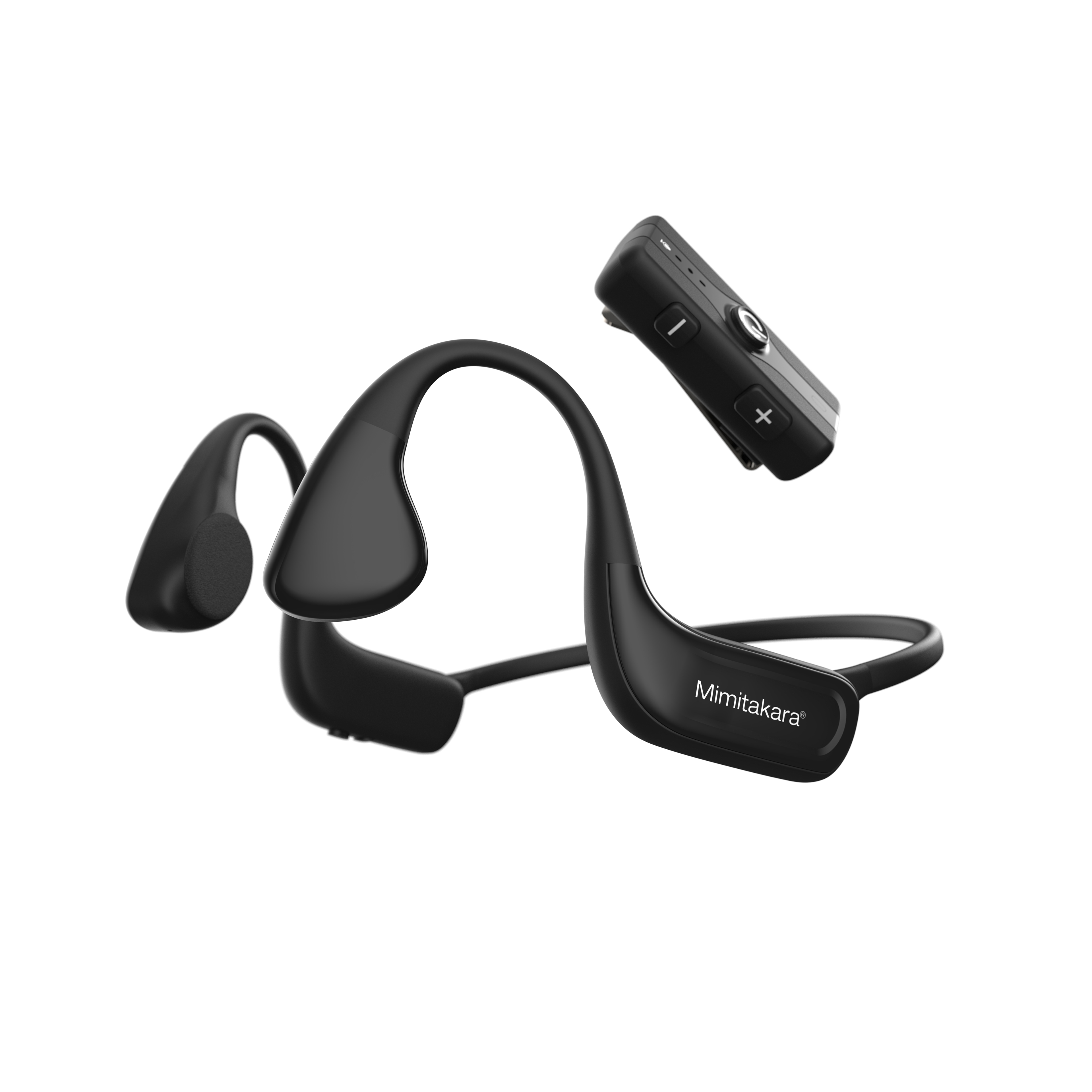 Bone Conduction Hearing Amplifier with Remote Mic
